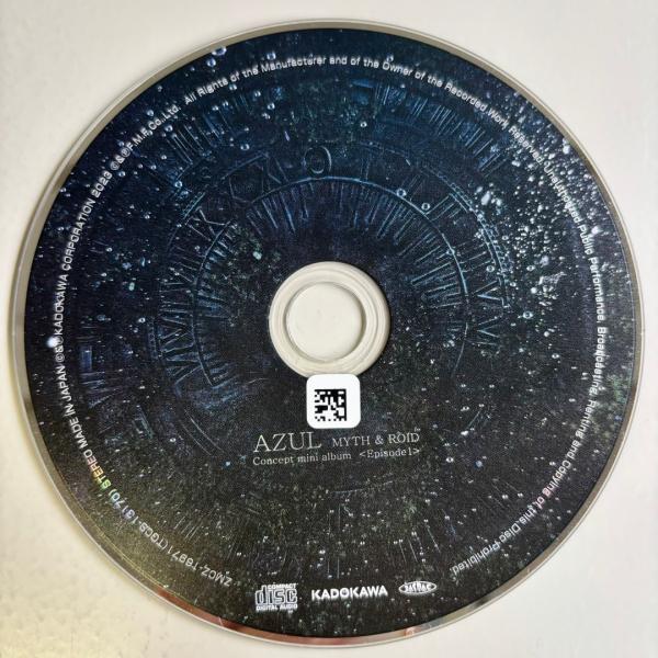 ※ディスクのみの販売となります。ジャケット・歌詞カードはございません。※再生確認済。原盤・正規品。オリジナルビニールケースに封入してお送りします。【収録曲】【Episode of AZUL】RAISON D'ETREMOBIUS∞CRISI...