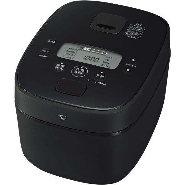 象印 IH炊飯ジャー NW-QA10-BA NW-QA18-BA〔商品詳細〕★5.5合炊き外形寸法　幅×奥行×高さ（約cm）：23.5×31×20質量（約kg）：4.1炊飯容量（白米L）：0.09〜1.0(5.5合)最大炊飯容量区分：B 電...