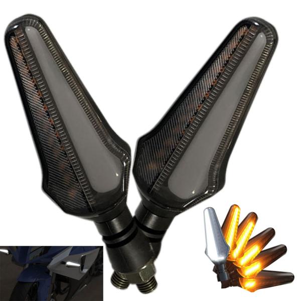 ご覧いただきましてありがとうございます。【商品説明】高品質、高耐久素材を使用したデイライト搭載流れるウインカーです。デイライトとウインカーが正面上下に設置され、バイクの視認性UPにつながります。洗練されたデザインが美しいシルエットをつくり出...