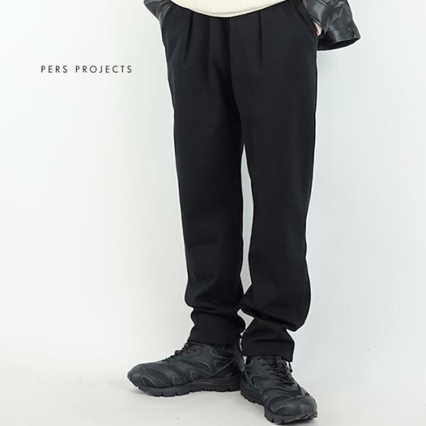 PERS PROJECTS/パースプロジェクトNO.25FW-23091RILEY EZ TP TROUSERS/ライリーイージーテーパードトラウザーPRICE 19,800円(税込)【素材】コットン64% / ナイロン32% / ポリウレ...