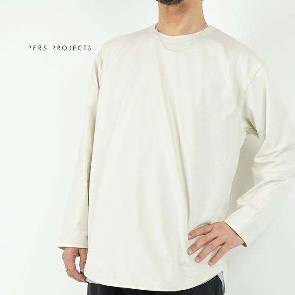 PERS PROJECTS/パースプロジェクトNO.26SP-14122RILEY L/S C/N ROUND TEE/ロングスリーブクルーネックTシャツPRICE 10,780円(税込)【素材】コットン100%【生産国】日本製【サイズ】１...
