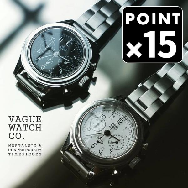 VAGUE WATCH CO.（ヴァーグウォッチカンパニー）NO.2 EYES AG2 EYES AG（ツーアイズステンレスベルト）PRICE　37,400円【ケース】素材：ステンレススチール(316L)メッキ：IPブラックメッキ【ムーブメ...