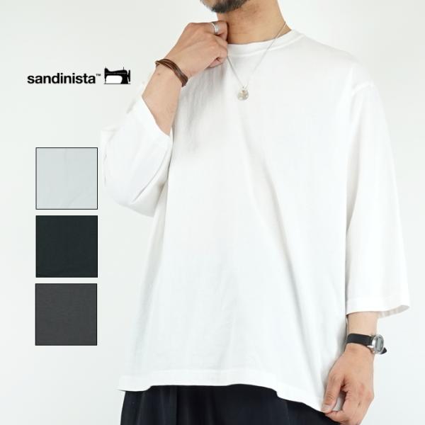 SANDINISTA/サンディニスタNO.DS-AC-EF3QSCadet American Cotton Easy Fit 3QS Tee/アメリカンコットンイージーフィット七分ＴシャツPRICE 8,800円(税込)【素材】コットン10...