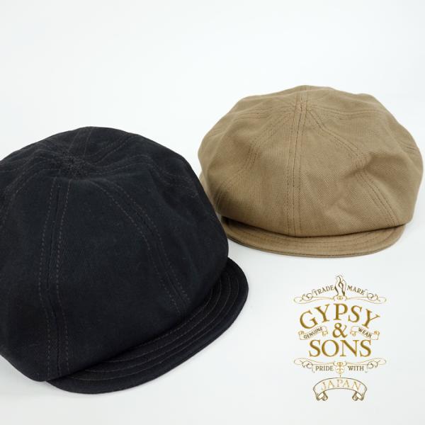 Gypsy&amp;sons/ジプシーアンドサンズNO.GS2549990TWILL NEWS BOY CASKET/ツイルニュースボーイキャスケットPRICE 12,100円(税込)【素材】コットン100%【生産国】日本製