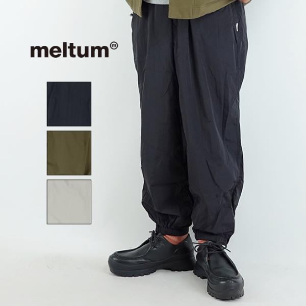 meltum/メルタムNO.MTM-PT-0158-23CALL ROUND TECH PANTS/オールラウンドテックパンツPRICE 18,700円(税込)【素材】表生地 ナイロン100%裏地 ポリエステル100%【生産国】中国製【サイ...