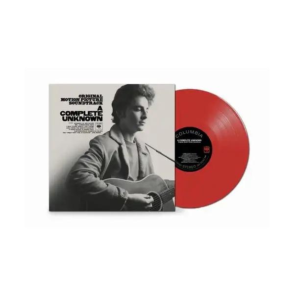 【新品同様】 TIMOTHEE CHALAMET ティモシー・シャラメ / A COMPLETE UNKNOWN (ORIGINAL MOTION PICTURE SOUNDTRACK) (RED VINYL) (輸入LP)