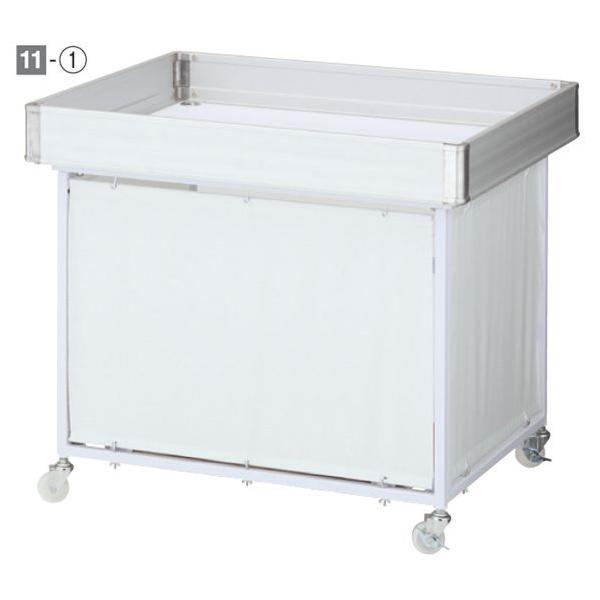 展示スペースに合わせて選べる平台ワゴン。収納スペースとしてご利用いただきやすいように、テントは3面張りで収納棚付きです。 仕様サイズ／W90×D75×H80cm カゴの深さ：10cmキャスター(ストッパー付き・無し×各2個)付き 収納棚付き...