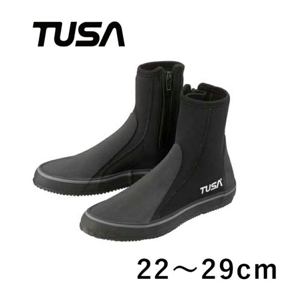 TUSA/ツサ DB0104・ソールは汎用性が高く、フィンも履きやすいグリップソールを採用しました。■サイズ。・22cm〜29cm（1cm刻み）■カラー。・BK。■カラー。・生地：ナイロンジャージ×3.0mm厚クロロプレンゴム。・サイドファ...