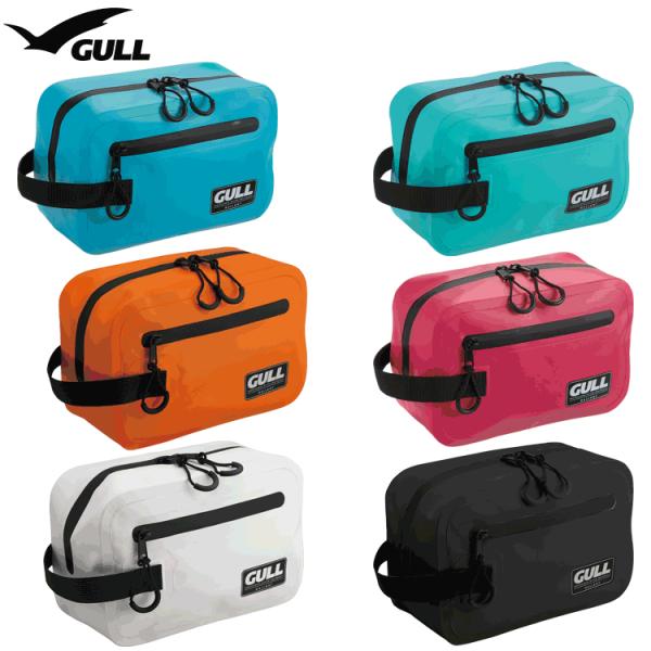 ダイビング器材の人気メーカー「GULL(ガル)」の簡易防水ポーチ！ダイビングはもちろん、スノーケリングや海水浴、プールにとあらゆるマリンレジャーを楽しむ際に濡らしたくない小物を入れて持ち歩くのに便利な防水ポーチ！マリンレジャーだけでなく、雨...