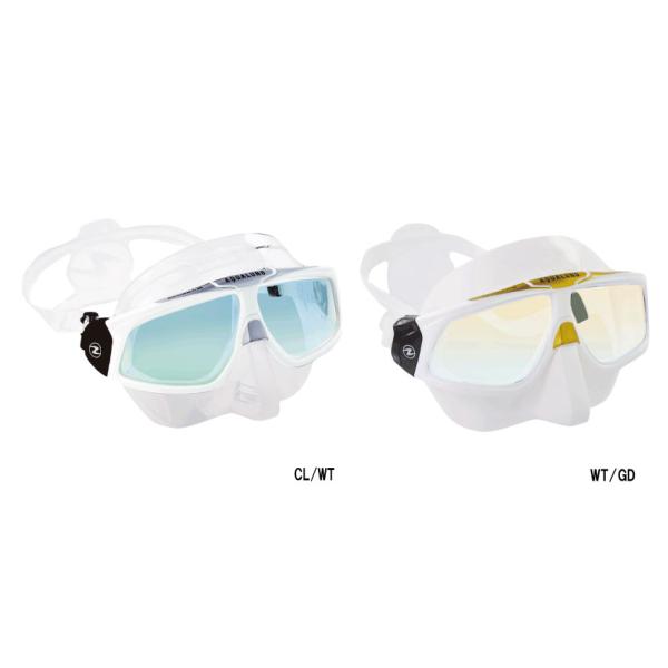 フリーダイバーに人気のコンパクトなマスク。カーブレンズが180度の視界を確保し、細身のフレームと小型のバックルは水の抵抗を減少。    フレーム構造をリニューアル。フィッテイングが向上    超軽量フレーム    カーブレンズが180°歪み...