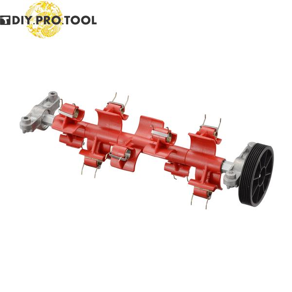 京セラ　サッチング刃セット280mm　6731037【LM-2810・LM-2800用】適応機種：LM-2810　・LM-2800　【刈込幅 280mm用】セット内容：サッチング刃10個　・ベアリングホルダ　・プーリー　・シャフト　芝生に堆...