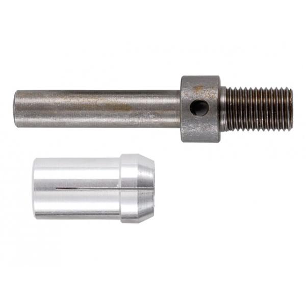 ■特徴 木工旋盤「ウッドレースDX」用オプションです。  ■用途 本体主軸にドリルチャックを取り付ける際に。   【入数】 1点 27086