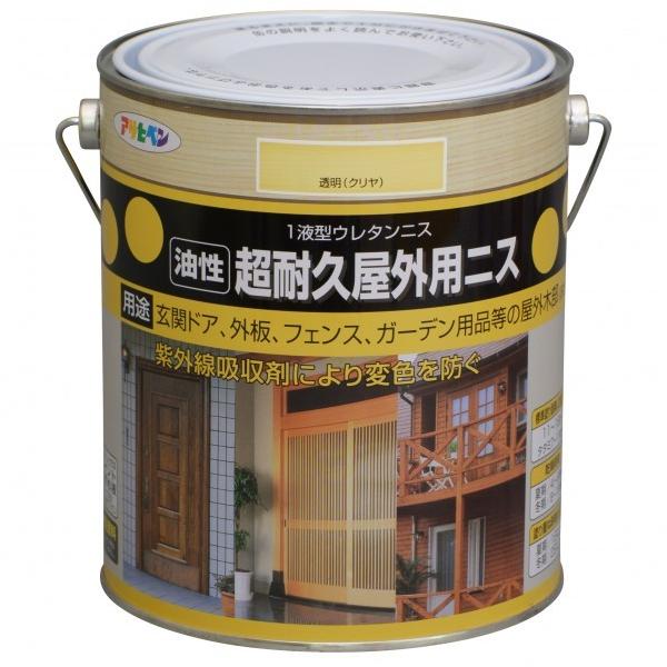 ●特徴: 紫外線吸収剤の配合により素材の変色を大幅に抑制します。 木部への浸透・密着に優れているので塗膜の耐久性抜群です。 木製ドアの塗り替えにも最適です。 やわらかい山羊毛と化繊混毛のアサヒペンPC上級ニス・ステイン用ハケが適しています。...