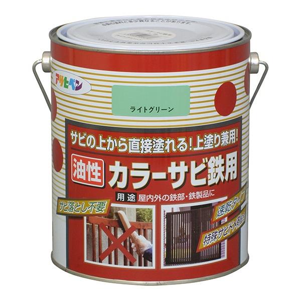 ●特徴:特殊防錆剤の配合によりサビを落とさずにサビの上から直接塗れます。 サビ止めと上塗りが同時にできる速乾性の一回塗り塗料なので塗装時間を大幅に短縮します。 シリコンアクリル樹脂が成分なので耐候性に優れています。 消防法上の非危険物(指定...