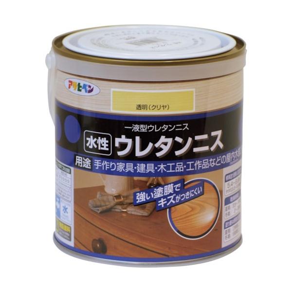 ●特徴: 着色と美しいツヤ出しが同時にでき、木目を生かしたきれいなツヤに仕上がります。 塗膜は肉持ち感が良く、耐久性に優れています。 臭いが少なく、塗りやすい水性タイプです。 ●用途: 手作り家具・建具・木工品・工作品などの屋内木部・無垢木...