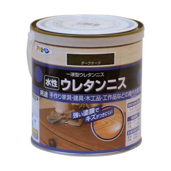 ●特徴: 着色と美しいツヤ出しが同時にでき、木目を生かしたきれいなツヤに仕上がります。 塗膜は肉持ち感が良く、耐久性に優れています。 臭いが少なく、塗りやすい水性タイプです。 ●用途: 手作り家具・建具・木工品・工作品などの屋内木部・無垢木...
