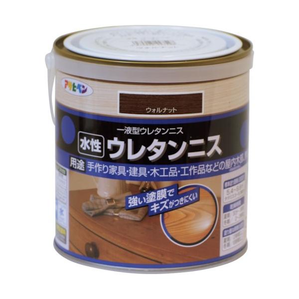 ●特徴: 着色と美しいツヤ出しが同時にでき、木目を生かしたきれいなツヤに仕上がります。 塗膜は肉持ち感が良く、耐久性に優れています。 臭いが少なく、塗りやすい水性タイプです。 ●用途: 手作り家具・建具・木工品・工作品などの屋内木部・無垢木...