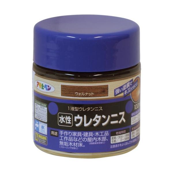 ●特徴: 着色と美しいツヤ出しが同時にでき、木目を生かしたきれいなツヤに仕上がります。 塗膜は肉持ち感が良く、耐久性に優れています。 臭いが少なく、塗りやすい水性タイプです。 ●用途: 手作り家具・建具・木工品・工作品などの屋内木部・無垢木...