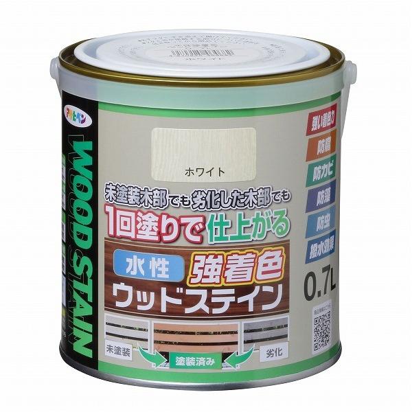 ●着色力が強く、1回塗りで仕上がる木部専用塗料 ●隠ぺいが高く1回塗りで仕上がる水性・低臭タイプの木部専用塗料です。 ●木目を生かした美しいステイン仕上げができ、日光や雨に強く耐候性に優れています。 ●防腐・防カビ・防藻・防虫効果があり、長...