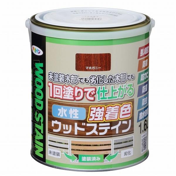 ●着色力が強く、1回塗りで仕上がる木部専用塗料 ●隠ぺいが高く1回塗りで仕上がる水性・低臭タイプの木部専用塗料です。 ●木目を生かした美しいステイン仕上げができ、日光や雨に強く耐候性に優れています。 ●防腐・防カビ・防藻・防虫効果があり、長...