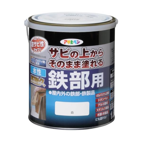 ●サビの上からそのまま塗れる！ ●水性で塗りやすい低臭タイプの鉄部用塗料です。 ●特殊強力サビドメ剤の効果でサビの上から直接塗れます。 (ポロポロと取れるようなサビは取り除く必要があります。 ) ●特殊フッ素樹脂、シリコン架橋システム、紫外...