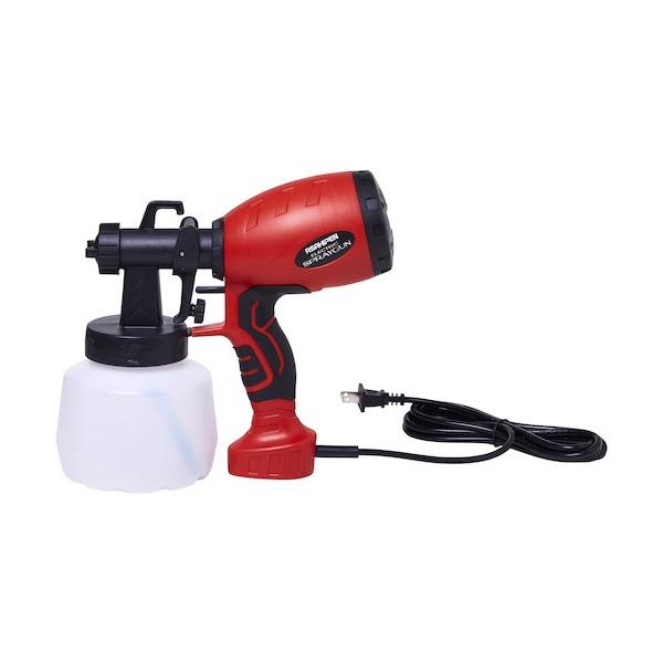 (特長) ●ハケ塗りに比べ広い面積が短時間で塗装可能です。 ●ハケむらなどができず、きれいに仕上がります。 ●高い静圧の「ブロア式」採用で、一度に多くの塗料を噴霧できます。 ●50/60HZ対応モーター使用。 ●塗料吸い上げチューブの向きを...