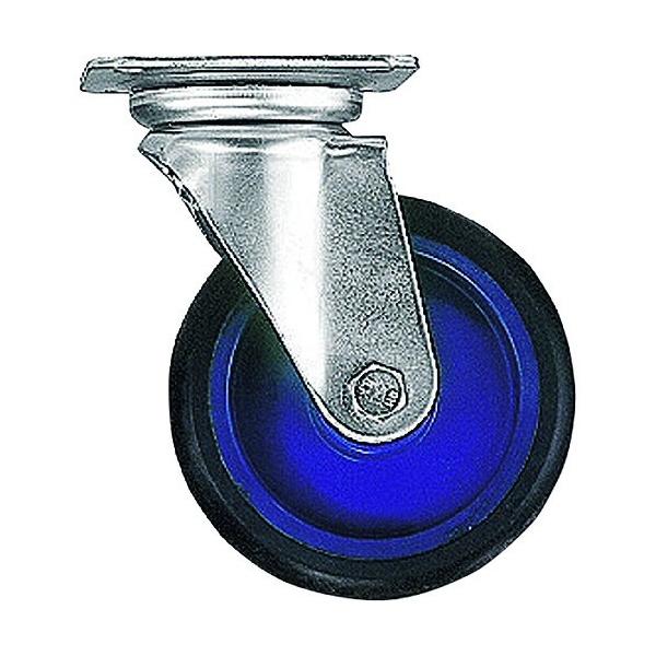 ■特徴 積載荷重500、600kg用取り替え用キャスターです。 キャリーラックジャンボ8インチ用取り替え車輪径200mm自在キャスター（前輪部）です。  ■仕様 積載荷重500・600kg用の取り替え用キャスター  ■注意点 取り替え時には...