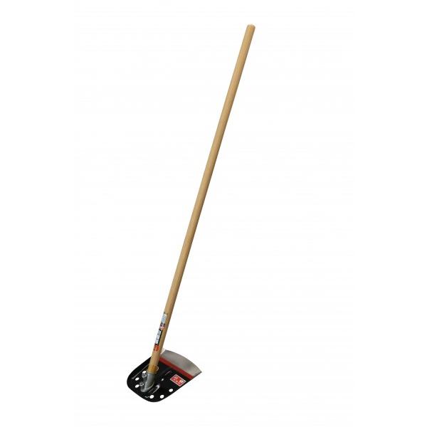 ●頭部(土寄せ部)刃先は複合材を使用し土ささりに優れています。 うね上げ、土寄せ作業に適しています。 ●頭部(土寄せ部)刃先は複合材を使用し土ささりに優れています。 うね上げ、土寄せ作業に適しています。 ●頭部は焼入れ(強度が上がる、磨耗に...