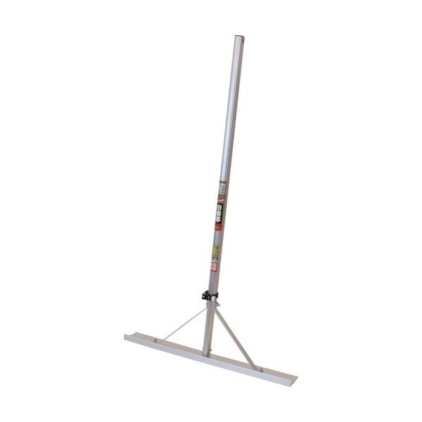 柄部伸縮自在(柄長950mm〜1540mm)・様々な現場で対応・持ち運び便利  (用途・特徴) 土やグランド・アスファルト等のならし、整地作業に最適 様々な現場環境に対応 持ち運びに便利 先端がフラット、締め硬め作業にも 柄部は小判柄のため...