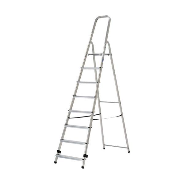 幅広踏ざんと大型天板を採用した軽量な踏台。 昇降がラクな213mmの踏ざん間隔で設計しています。 スリムに折りたためるので収納場所を選びません。 ○全高(m):2.22 ○天板高さ(m):1.61 ○設置寸法 幅(mm):530 ○設置寸法...