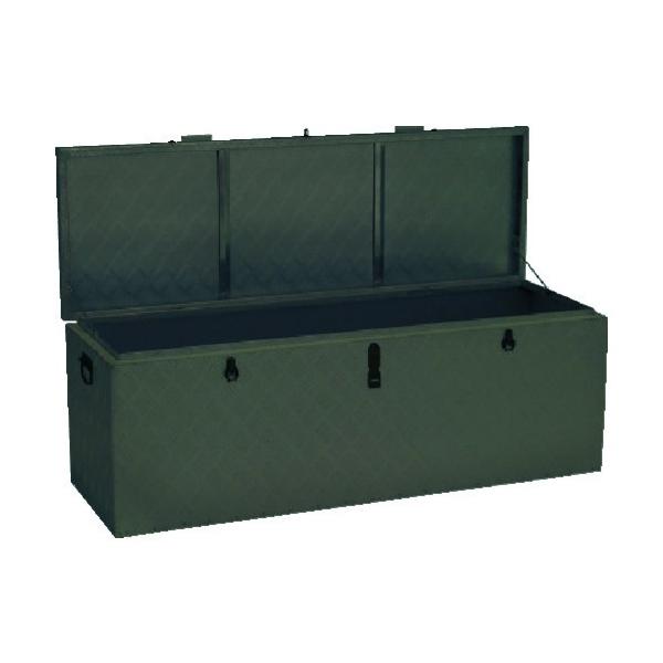 ■特徴 作業用トラックの荷台にピッタリなアルミボックスです。 作業用軽トラックの荷台、軒先や庭の工具入れなど、幅広く使える収納ボックスです。 ODグリーンカラー塗装の万能アルミ製BOXです。  ■用途 トラック、軒先などの収納ボックスとして...