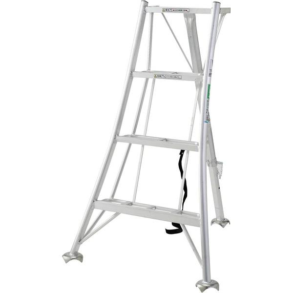 商品画像はイメージ画像です。実際とは異なる場合がございます。 大型支柱を採用することで、昇降時の作業性・安全性が向上。 コンパクト設計の実現により、脚元が軽トラックの荷台に収まります。 収納時の厚みが183mm。 後支柱収納ベルト装備。 ○...