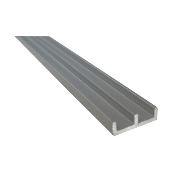 ■特徴 さびに強く、軽量で加工性が優れ、見栄え良く仕上げるのに最適です。  ■用途 建築資材 内装などに。 引き戸レール  【重量】 53g 【入数】 1点 FM181S