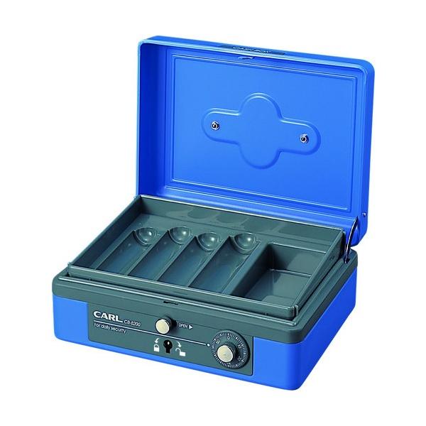 ■特徴 シンプルで丈夫な手提げ金庫です。 トレーの下は領収書、契約書、認印などが収納できるフリースペースです。 金庫やデスクにもムリなく入る薄型タイプです。 A6サイズの書類を収納できます。 積み重ねた硬貨の枚数と合計金額がひと目でわかるコ...