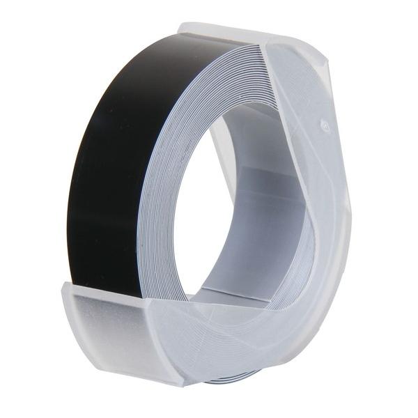 エンボス式ラベルライターでテープに直接打刻を行う事で、摩耗に強く頑丈なラベルが作成できます。 用途 オフィス、工場、現場作業での物品管理用ラベルの作成に。 ダイモテープライターに使用可能   【サイズ】 12mmx3m 【カラー】 ブラック...