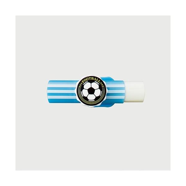 【仕様】 ●規格:サッカー ●サイズ:縦18×横55×厚18mm ●材質:本体＝ABS樹脂バネ＝鋼材  キャラクターが付いた楽しいデザイン。   【入数】 1個 CA011FB