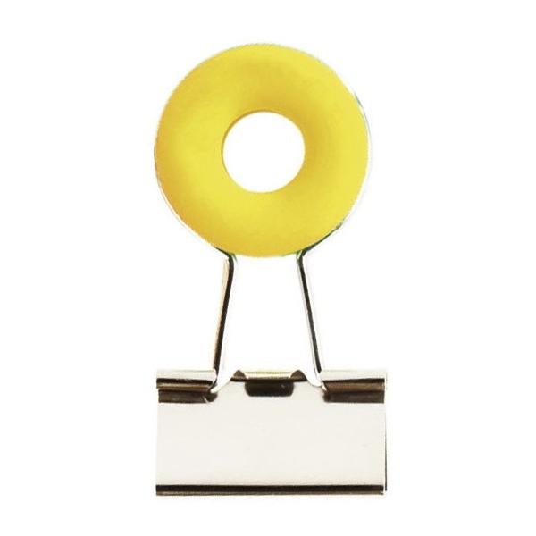 可愛い見た目と開けやすさを両立したダブルクリップ   【入数】 1個 DCD11YE