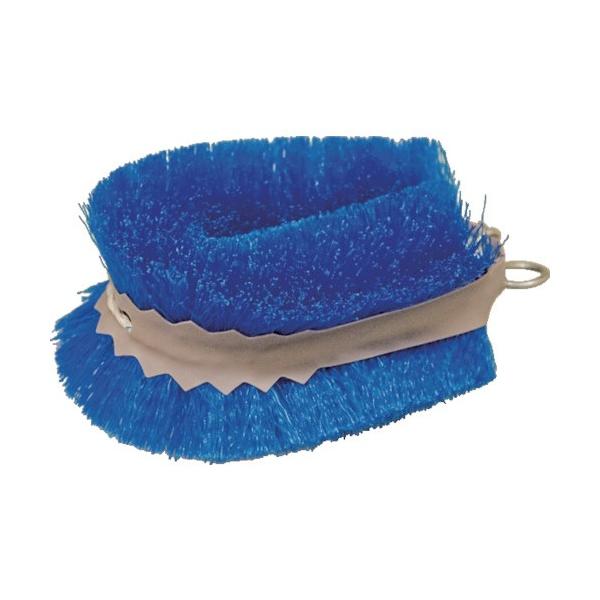 ■特徴 ゴムの働きで水がはねにくく形がくずれにくいＰＰを使用したタワシです。  ■用途 汚れ落とし用に。  ■材質 ポリプロピレン（PP）   【重量】 40 【入数】 1個 【原産国】 スリランカ JTW1403