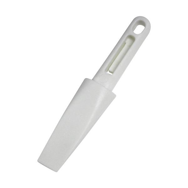 ■特徴 アズマジック取替スクレーパーのスペア。 こびりつき汚れを剥がすスクレーパー  ■用途 アズマジック取替ブラシ用に  ■材質 スクレーパー：ポリプロピレン 固定リング：ポリプロピレン  スクレーパ、ヘラ、コテ  【入数】 2個 491949