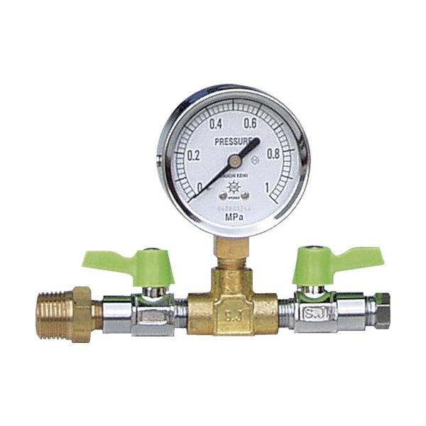 ■用途 電動テストポンプＥＰ４４０用圧力計ユニット。 ●適応機種:電動テストポンプEP440 ●圧力表示:0〜4MPa    【原産国】 日本 EP105