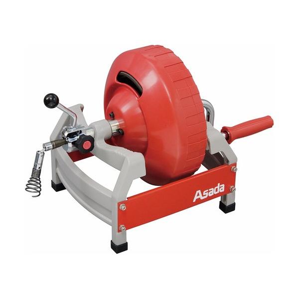 ■特長 据置式で、安定した作業が可能です。 ヘッドの交換が可能です。  ■用途 トイレ、浴室、洗面所、レストラン・喫茶店などの厨房、横引管などの詰まりの除去に。  ■仕様・規格 動力:手動 清掃能力距離(m):20 清掃能力パイプ径(mm)...