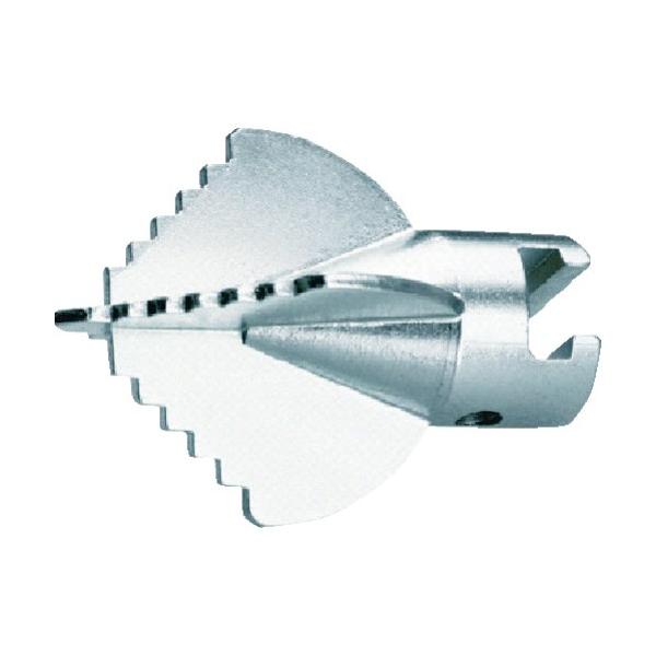 硬化した詰まり物を粉砕するヘッドです。 用途 硬化した詰まり物を粉砕し除去。 ドレンクリーナのヘッド付け替え可能タイプのワイヤに取り付けて使用。 適合機種:R-600、R-600E、R-650、R-750 清掃能力パイプ径(mm):100〜...