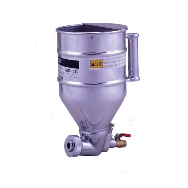 ■特徴 リシン・モルタル、タイル、スタッコなどの小〜中量吹付けに最適です。  ■用途 スタッコ ●所要コンプレッサ(kW):2.2以上 ●固定式  ●アネスト岩田 建築塗装用スタッコガン 固定式   【入数】 1 【原産国】 スイス MG4C