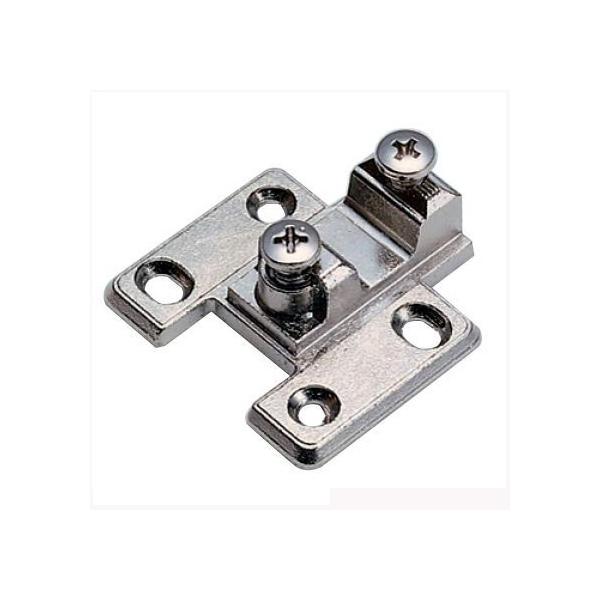 スライド丁番 スライド蝶番 蝶番 ちょうつがい ヒンジ  【カラー】 ニッケル 【入数】 1個 DYL座金004667
