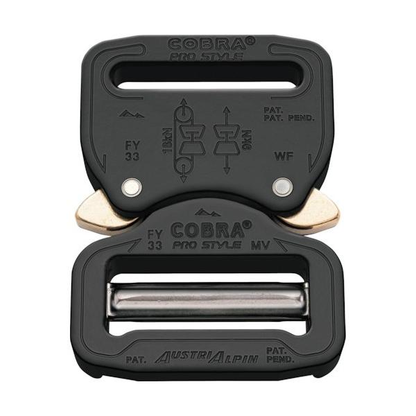 ■特徴 プロスペックの強力なバックルです。 ワンタッチでロックでき、ワンタッチで解除できます。 過酷な環境下でも性能を発揮できます。  ■用途 ハーネスなどの締め付け用。  ■仕様 欧州規格(EN358)取得 破断荷重：9kN  ■材質 本...