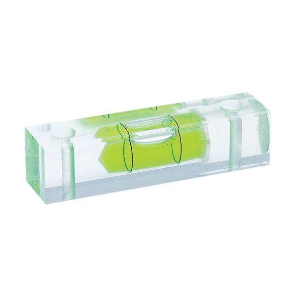 商品画像はイメージ画像です。実際とは異なる場合がございます。 アクリル削り出し加工により精度が優れています。 取付穴付です。 用途 水平測定に。 長さ(mm):40 高さ(mm):13 厚さ(mm):13 マグネット:なし 精度:0.5mm...