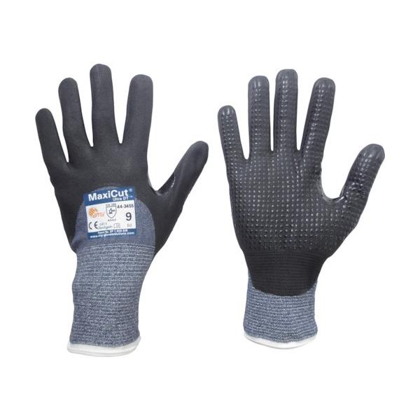 ■特徴 特許取得のマイクロ発泡ニトリルコーティングは熱とムレを360°全方向から放出して、手の温度を最適に保ち生産性の高い作業が行えます。 マキシカット・ウルトラは、従来のマキシカットの耐切創性に薄さ・快適性・耐久性をさらに高めた耐切創手袋...