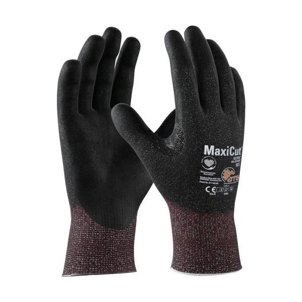 ■特長 特許取得のマイクロ発泡ニトリルコーティングは熱と蒸れを360°全方向から放出し、手の温度を最適に保ちます。  マキシカット［［R上］］・ウルトラ［［TM上］］は薄さ・快適性・耐久性を高めており、耐切創手袋でありながら柔らかく機能性・...