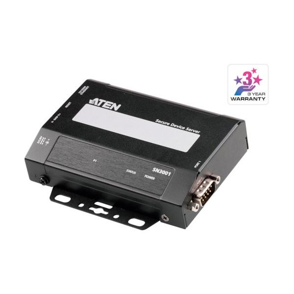 ■特徴 1または2ポートのセキュアな汎用RS-232Cシリアルデバイスサーバーです。 SCADA（Supervisory Control And Data Acquisition）システム向け組み込みに最適です。 Ethernet経由で給電...