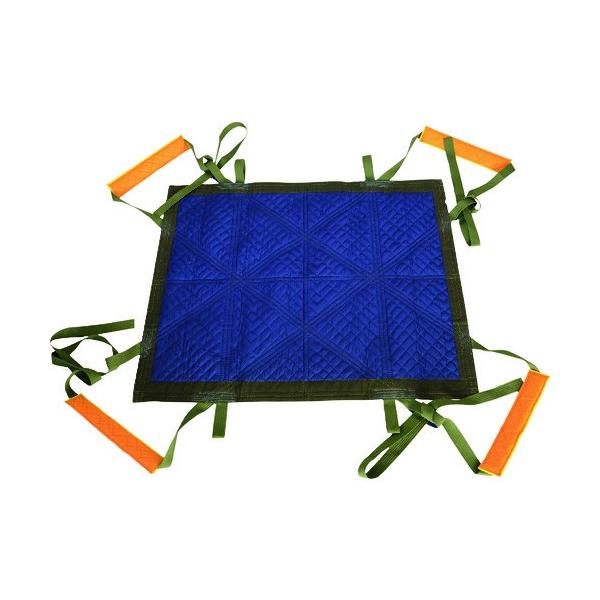 ■特徴 重量物輸送シートです。 コピー複合機、冷蔵庫など重量物の搬入搬出に活躍します。 底面は、丈夫な帆布（はんぷ）、荷物をのせる面は、キルティングを使用しています。 担ぎ手の肩への負担を少なくするための肩パット付です。  ■仕様 ベルト長...